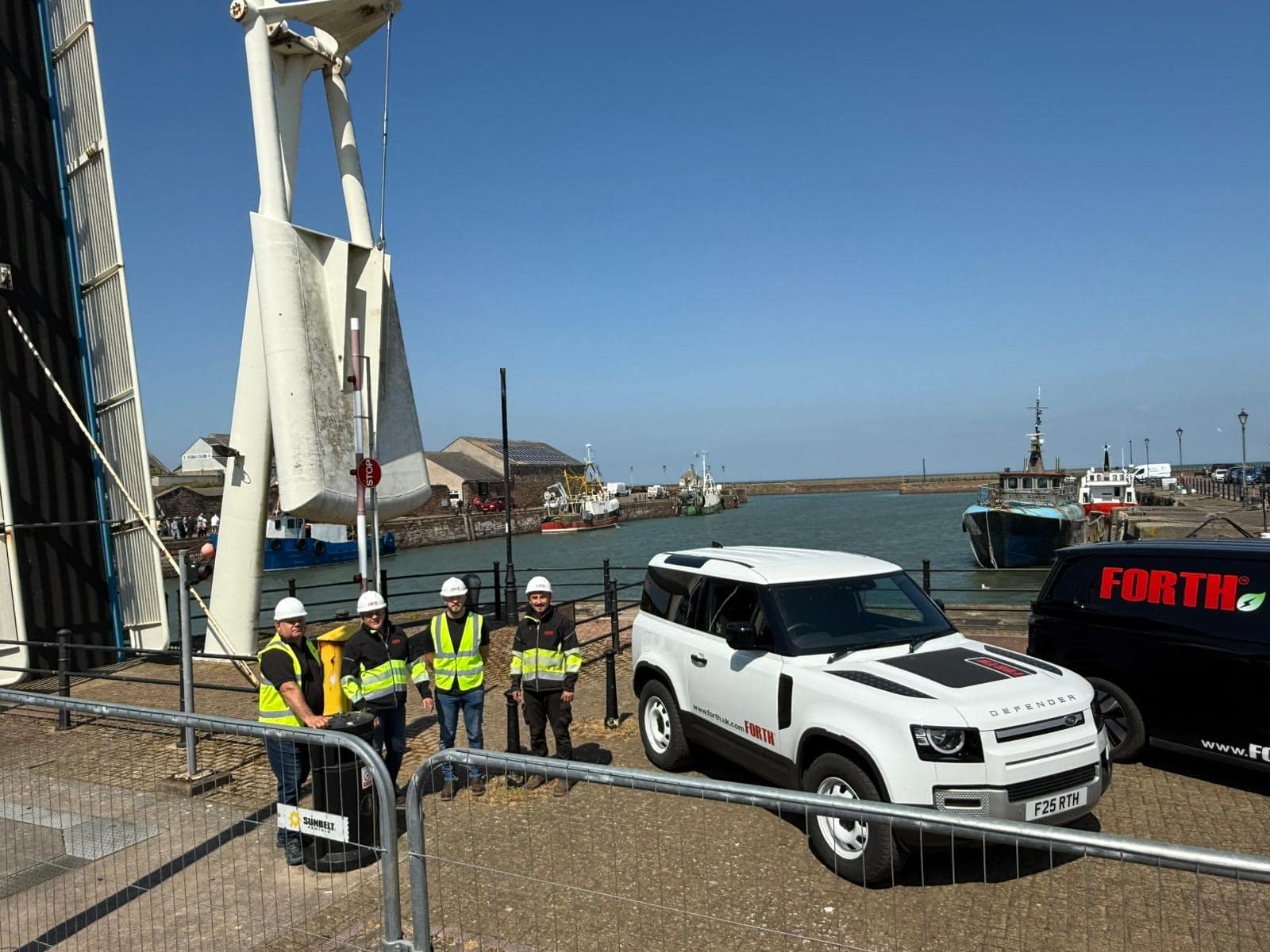 Harbour bridge set for repair as Forth step in to help Maryport community - FORTH